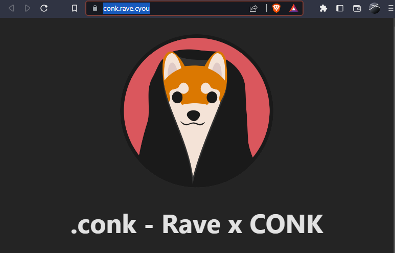 ShibaPoCONK - meme token created by an artist and treated as an art project